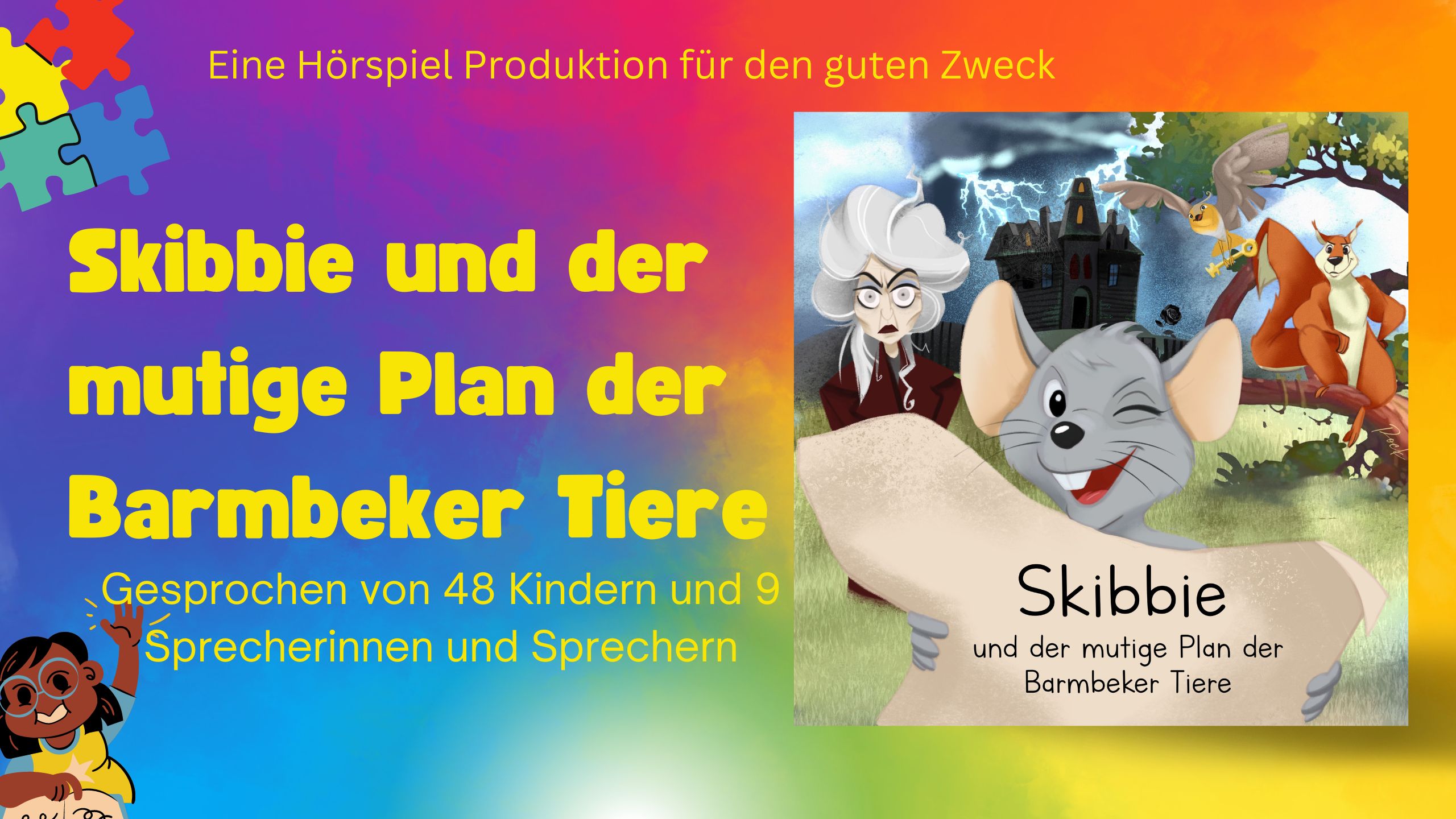 Hörspielvorstellung Skibbie und der mutige Plan der Barmbeker Tiere ...